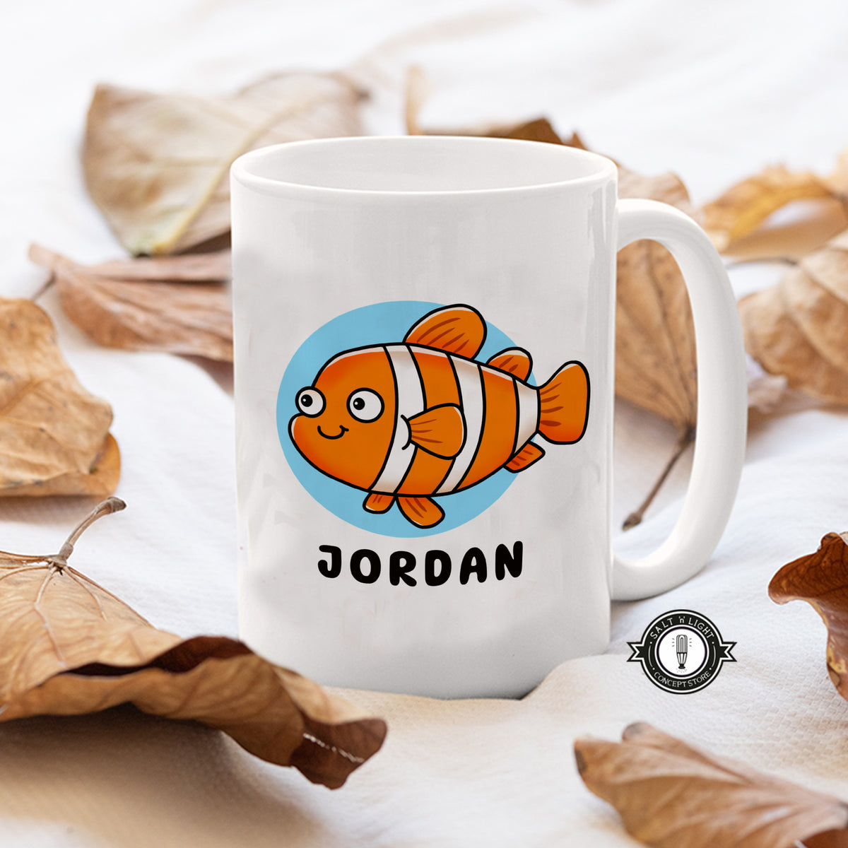 Nemo- Clownfish - Personalised Coffee Mug — Salt 'n' Light